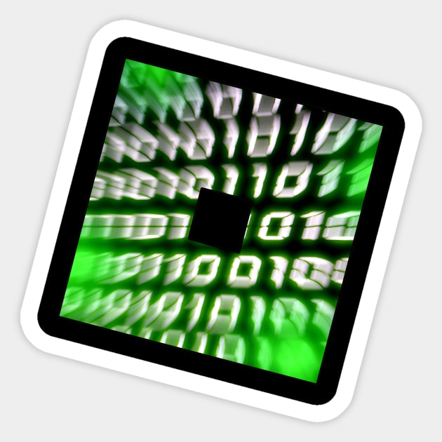 Roblox Binary Code - Gaming - Sticker | TeePublic